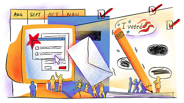 How to register to vote and check your registration status : NPR